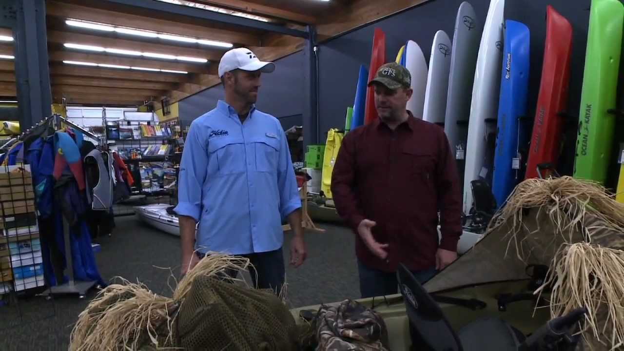 TV Segment: Hobie Outback Duck Hunting version on Outdoor GPS - YouTube