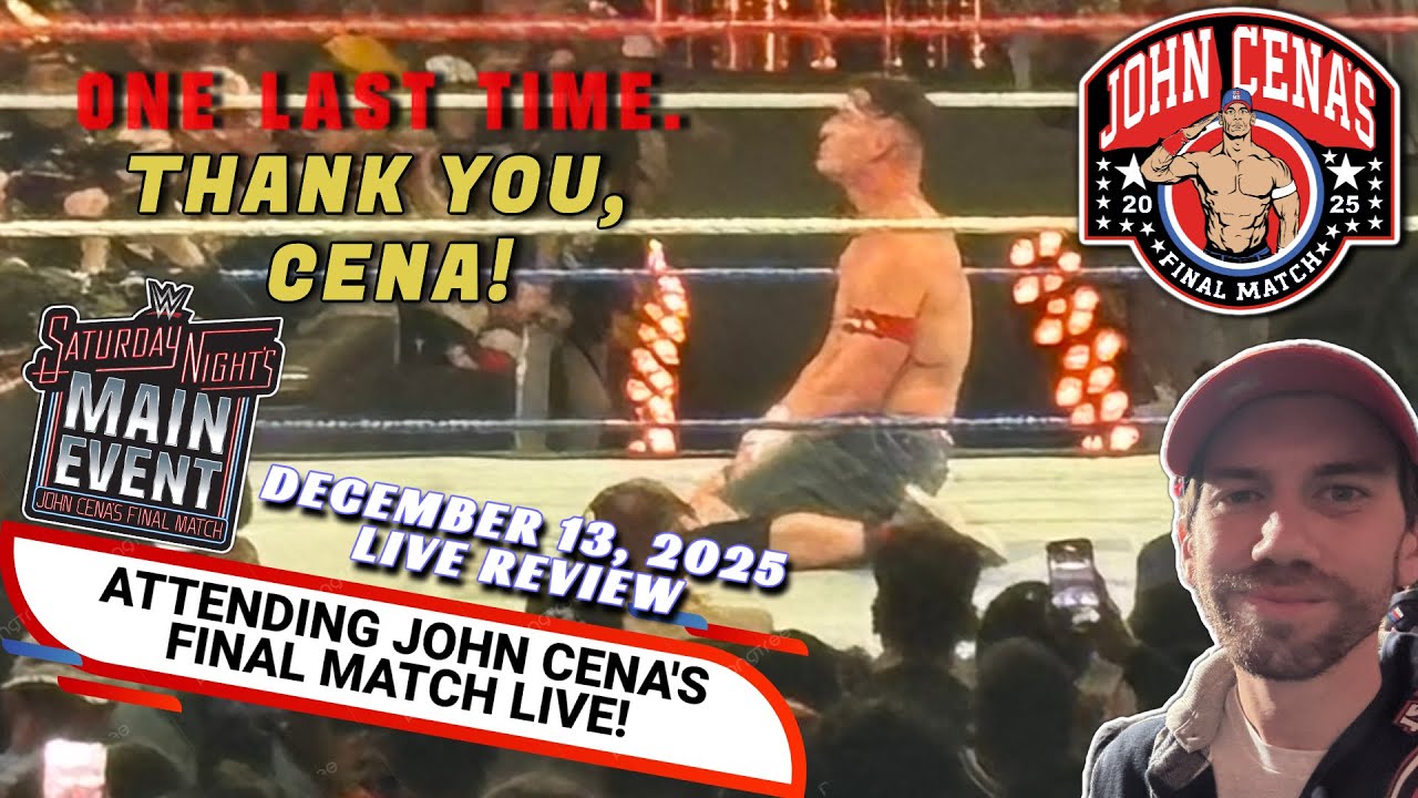 THE FINAL TIME IS NOW! | WWE Saturday Night’s Main Event: John Cena’s ...