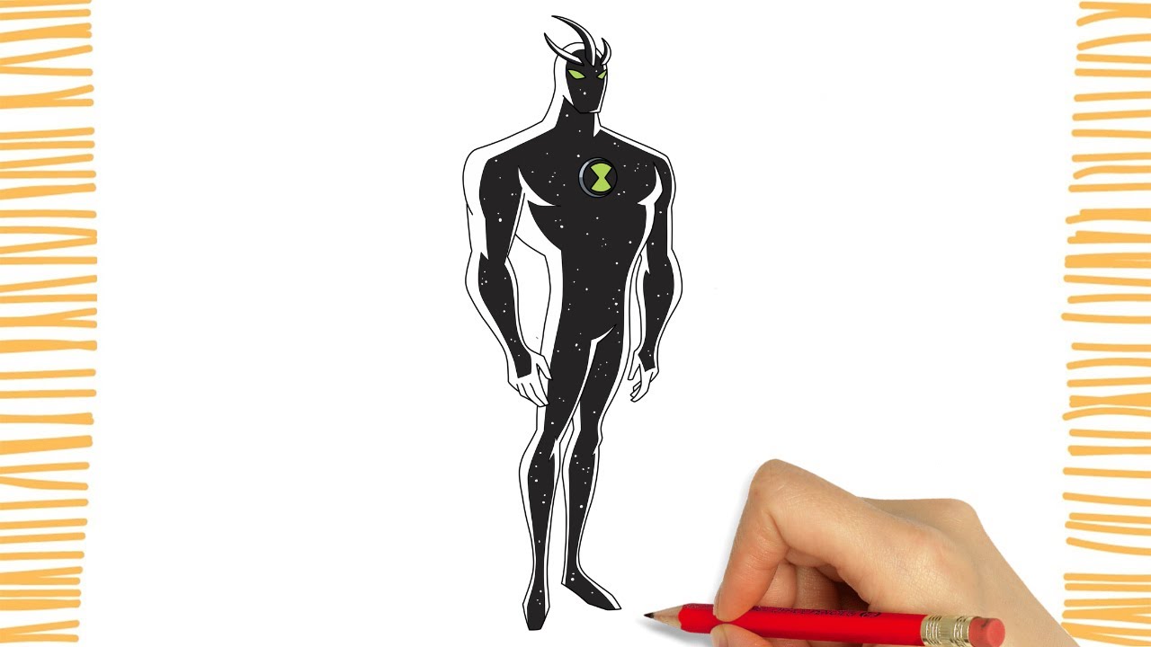 How To Draw ALIEN X I BEN 10 - YouTube