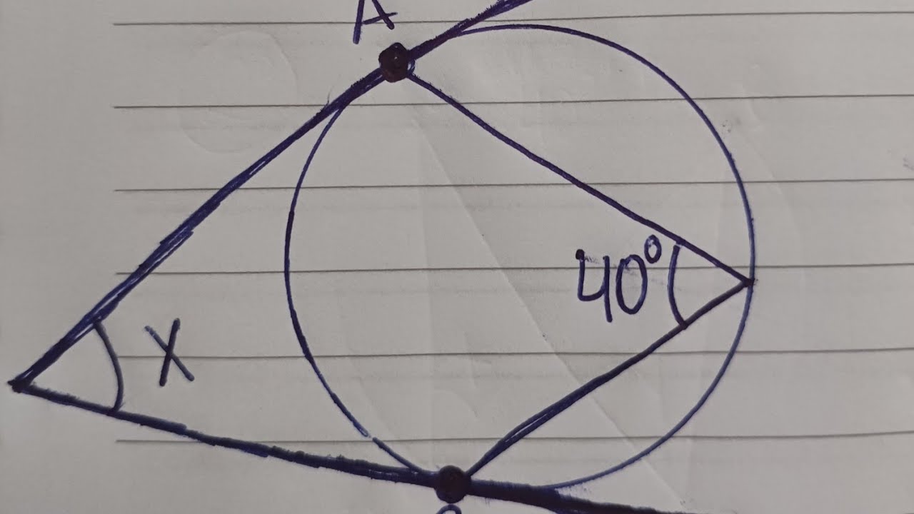 ÂNGULO EXCÊNTRICO EXTERNO TANGENTE E ÂNGULO INSCRITO EXERCÍCIOS ...