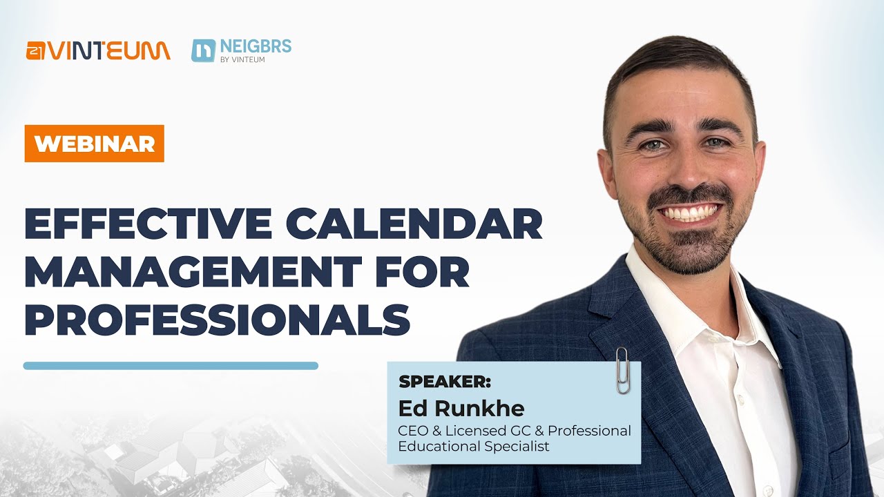 Effective Calendar Management for Professionals - YouTube