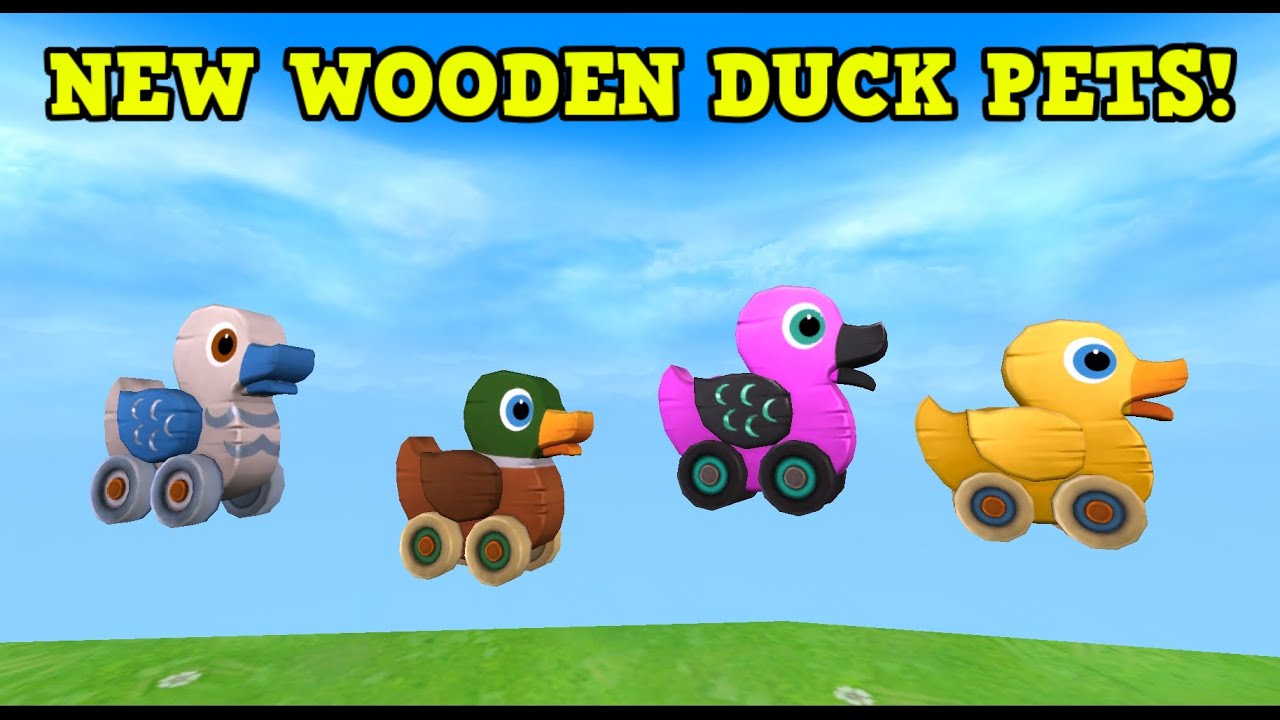 Wizard101 : NEW WOODEN DUCK PETS! - YouTube