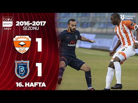Adanaspor (1-1) Başakşehir | MAÇ ÖZETİ | 16. Hafta - 2016/2017
