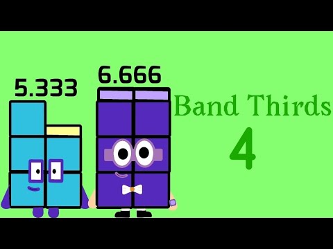 Numberblocks Band Thirds 4 (Finally!) - YouTube