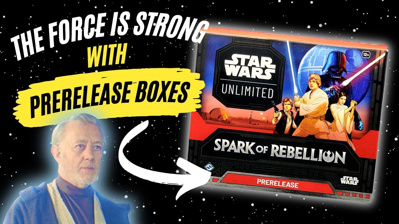 Pre-release Box Showcase! Star Wars Unlimited - YouTube