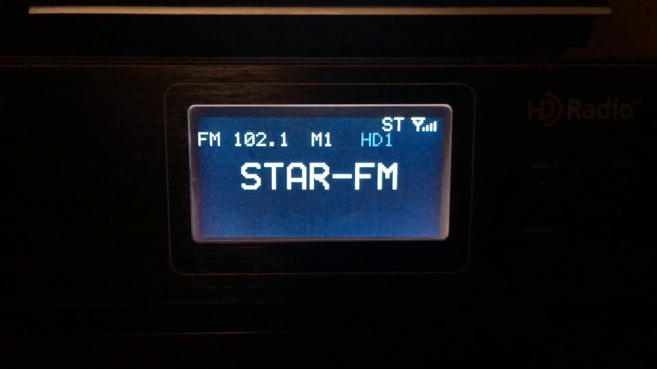 Sangean HDT-20 HD Radio Receiver - KDGE Star 102.1 - YouTube