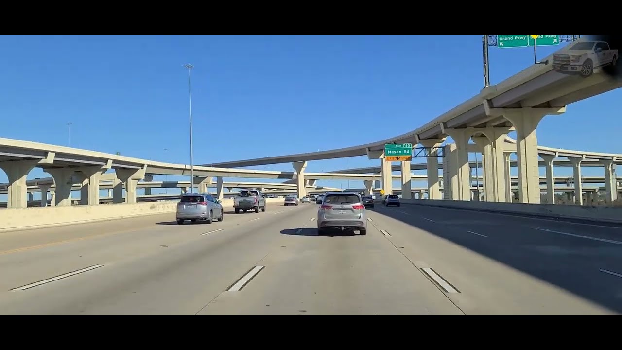🇺🇸 The world's widest highway 🌎 Katy Texas / Houston Texas - YouTube