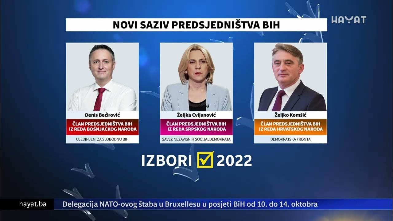 OBJAVLJUJEMO GRAFIKE: REZULTATI IZBORA ZA SVE NIVOE VLASTI U BIH - YouTube