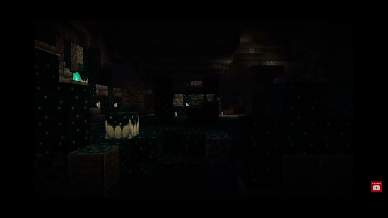 Minecraft deep dark biome ambience - YouTube