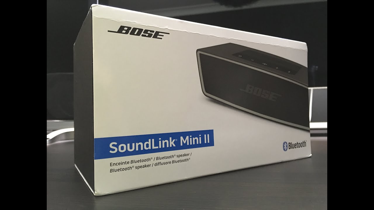 Bose Soundlink Mini 2 Unboxing - YouTube