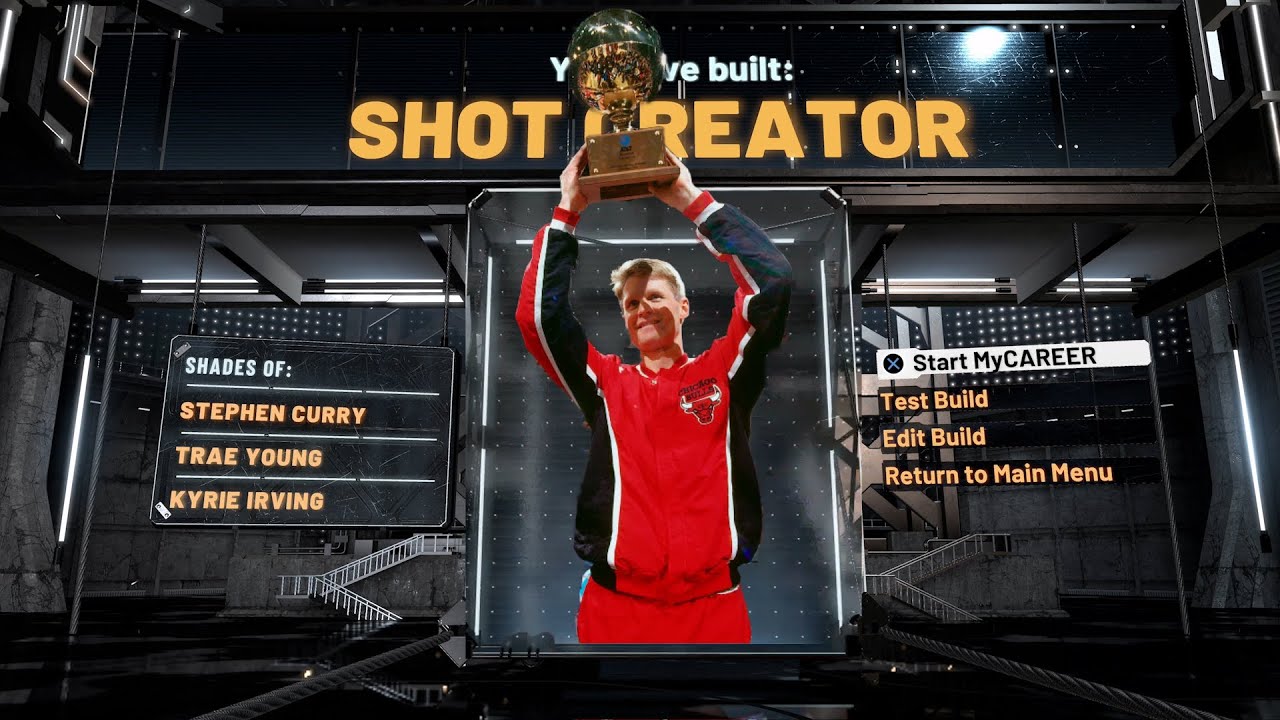 NBA 2K21 STEVE KERR BUILD IS A SHARPSHOOTING SHOT CREATOR - DEADEYE ...