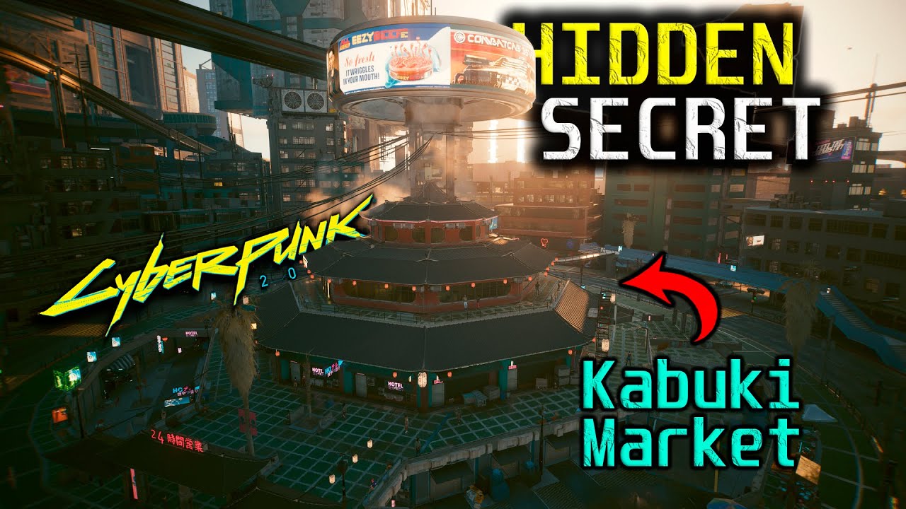 Hidden Dev Secret in Kabuki Market | Cyberpunk 2077 - YouTube