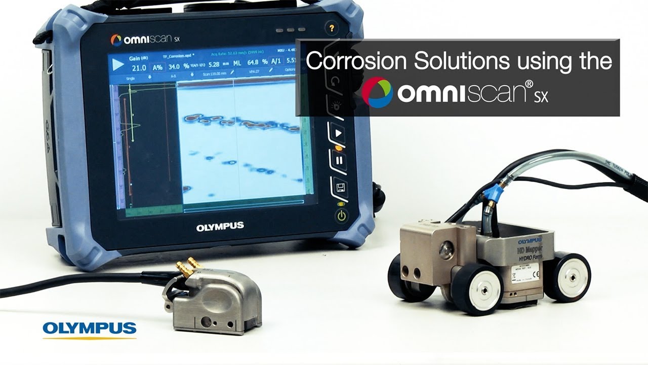 Inspecting for Corrosion Using the OmniScan® SX Flaw Detector - YouTube