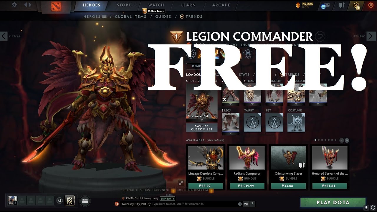 Dota 2 FREE ARCANA 2022 - YouTube