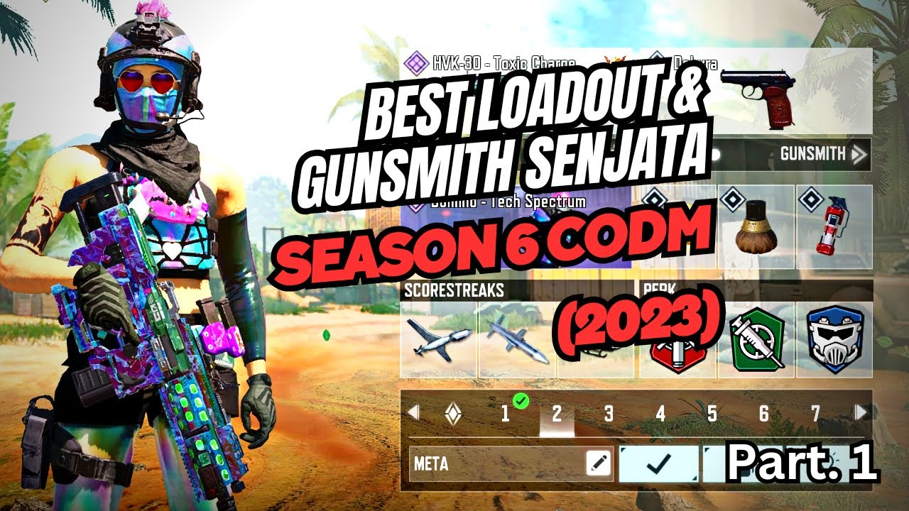 Top 10 Senjata Terbaik CODM Season 6 2023 Part 1 - YouTube