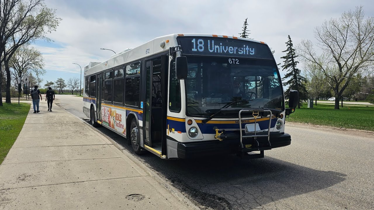 Taking Bus Route 18 From Harbour Landing To The Golden Mile Mall! - YouTube