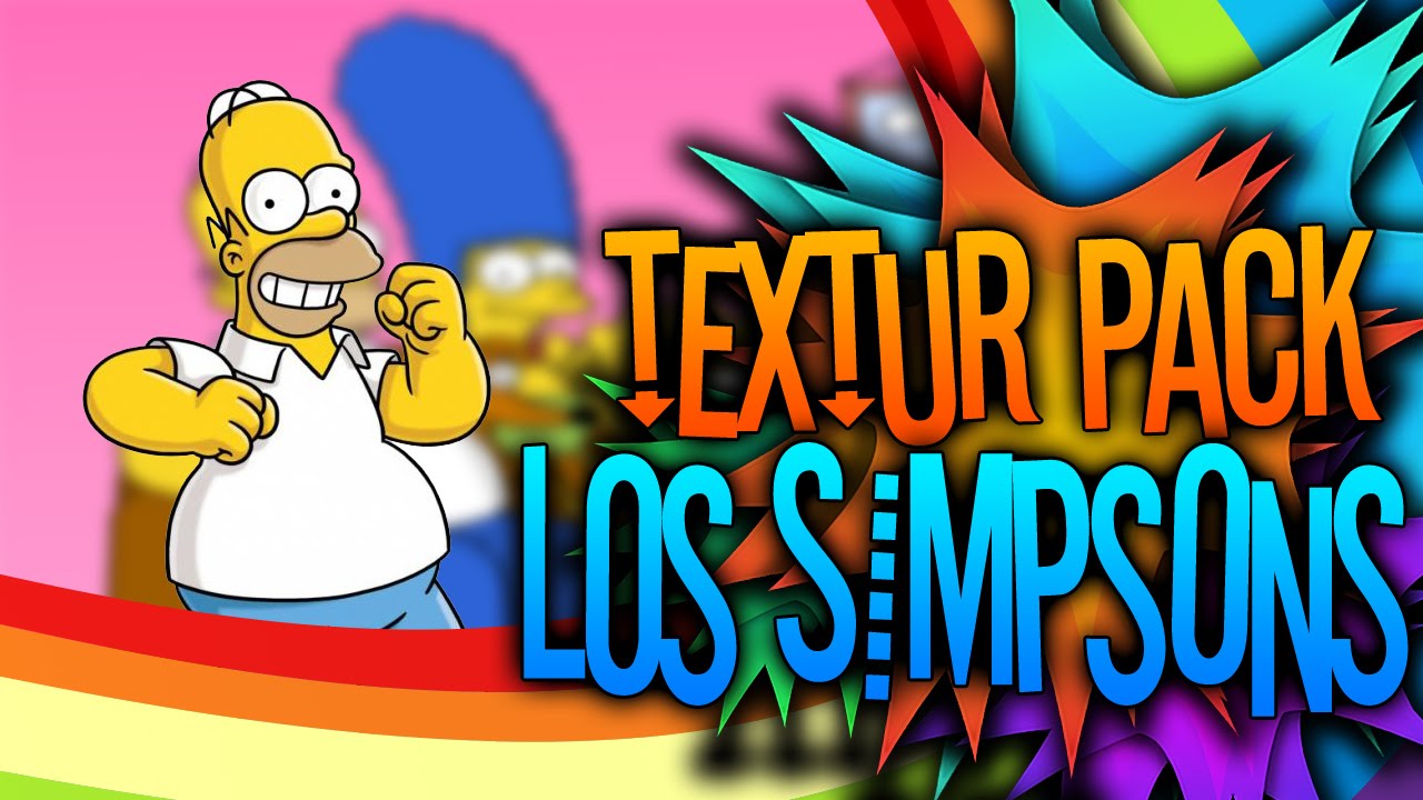 REVIEW MINECRAFT TEXTURE PACK THE SIMPSONS - YouTube