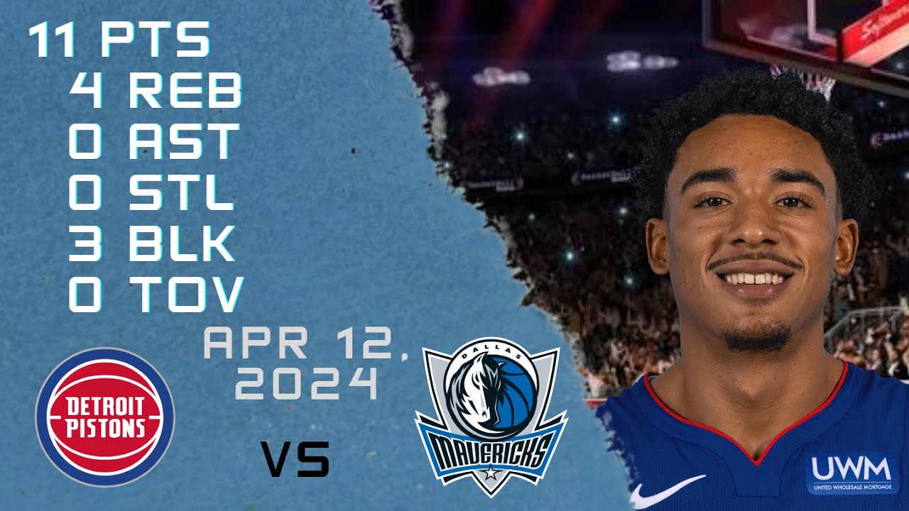 Jared Rhoden Player Full Highlights VS MAVERICKS NBA Regular Season ...