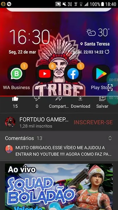 Tutorial - como comentar em um video - YouTube