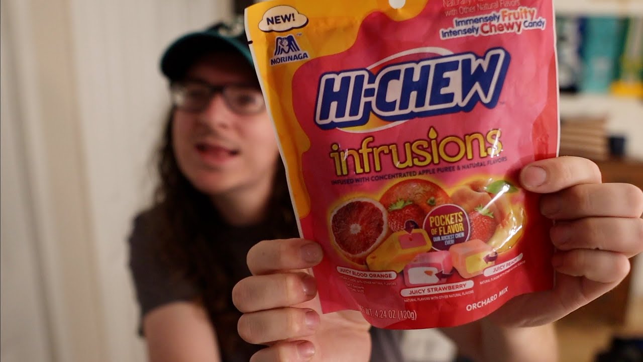 NEW HI-CHEW infusions | Japanese candy review - YouTube
