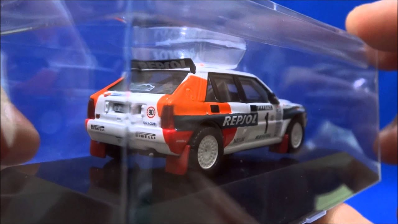 1:64 LANCIA SUPER DELTA 1993 Catalunya RALLY CAR COLLECTION Unboxing ...