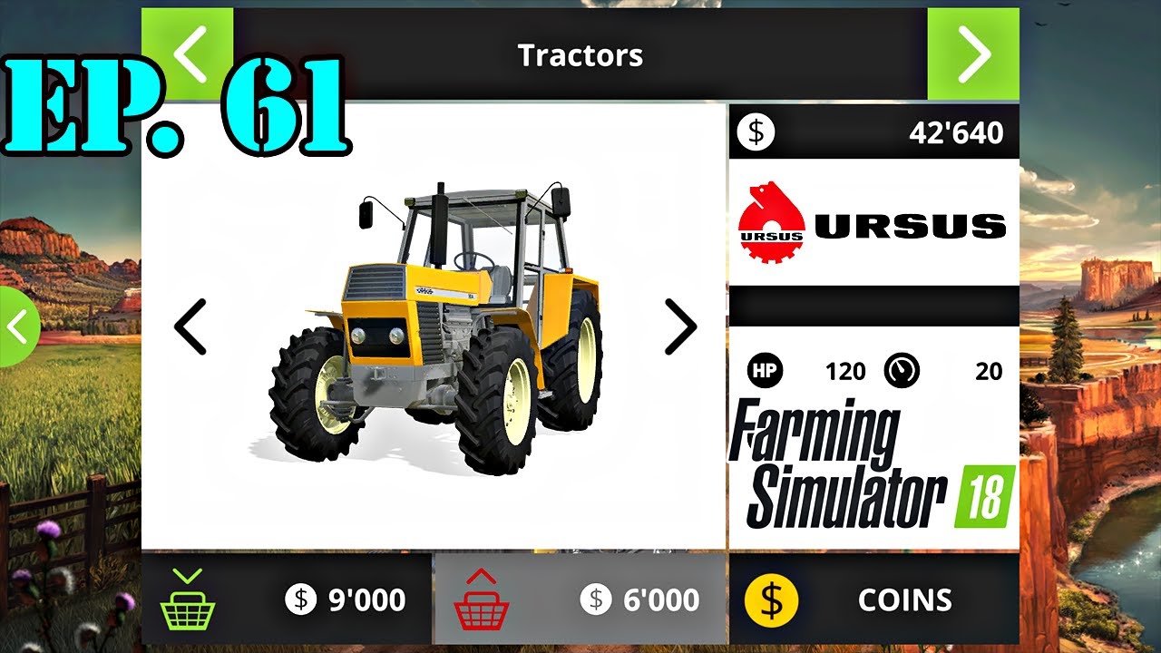 FS 18. Timelapse # 61. New tractor in action. - YouTube