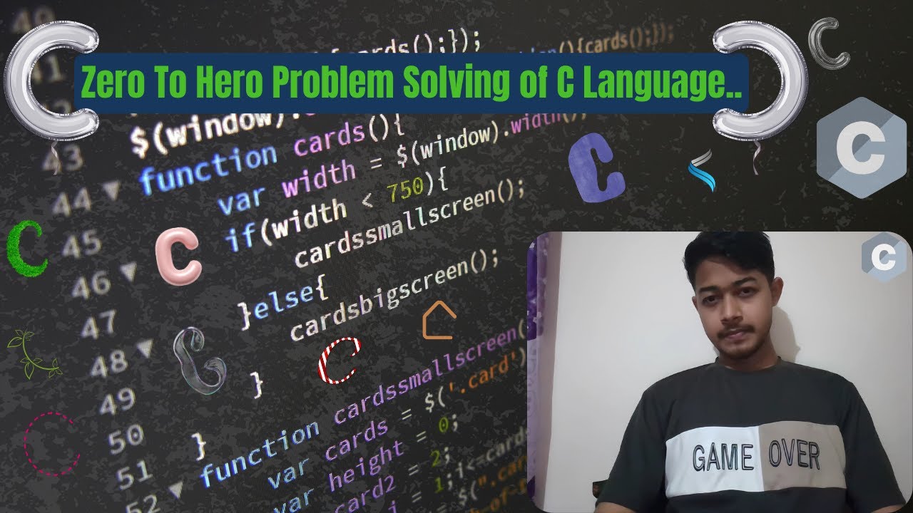 Class 1: Zero To Hero Problem Solving of C Language || Hero Halder ...