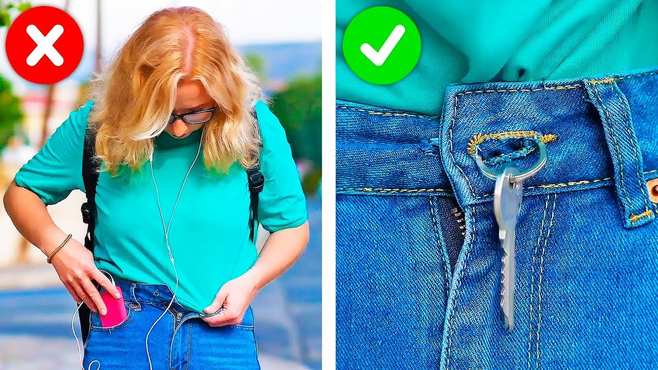 36 EASY WAYS TO SAVE YOUR CLOTHES - YouTube