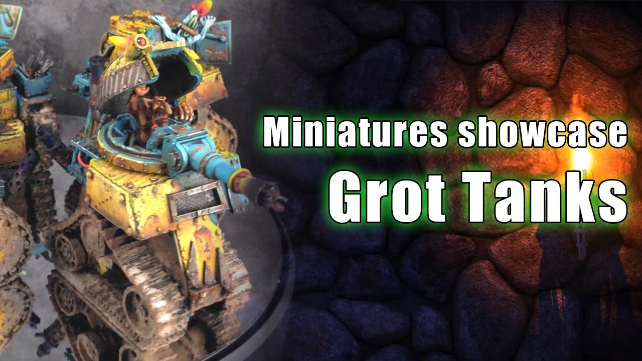 Grot tanks painting commission for Gaming Mayhem - YouTube