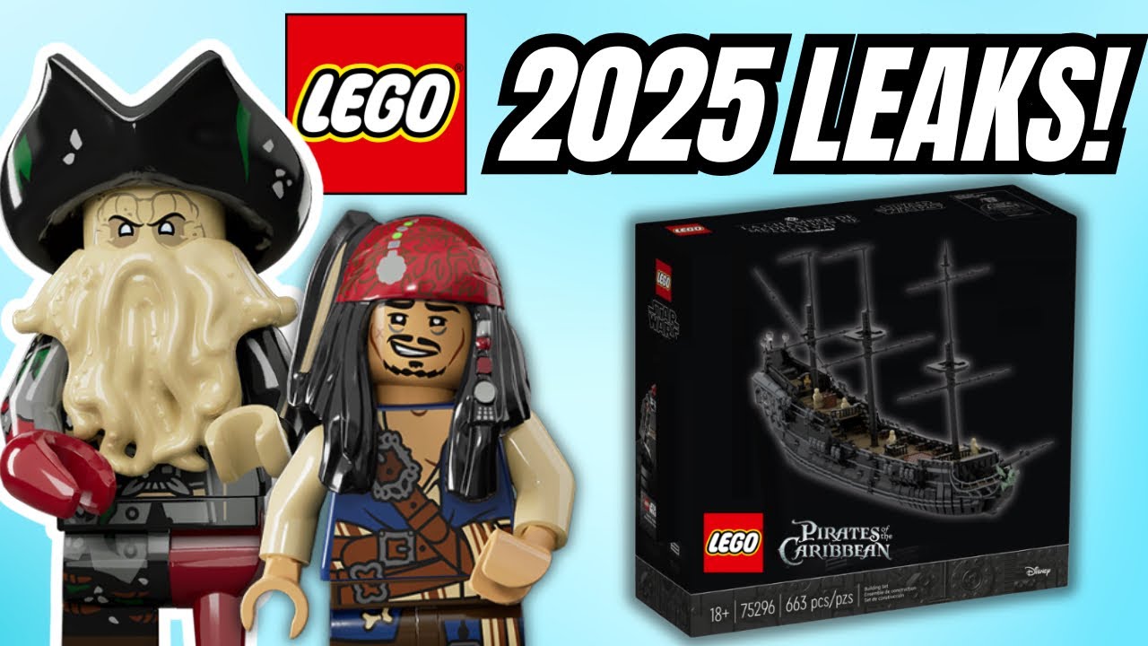 NEW LEGO Pirates of The Caribbean 2025 SET LEAKS! (MINIFIGURES, BLACK ...