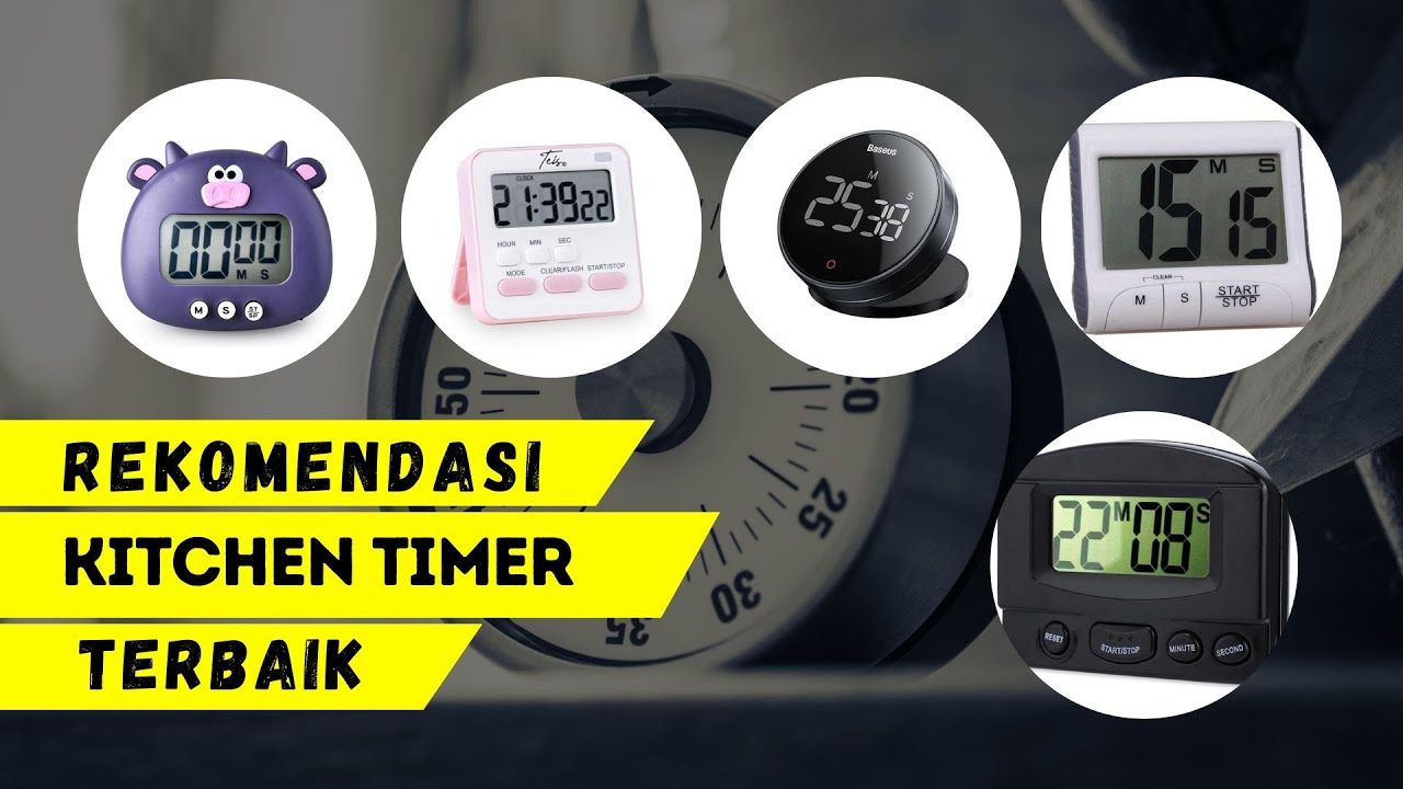 10 Rekomendasi Kitchen Timer Terbaik | Timer Dapur - YouTube