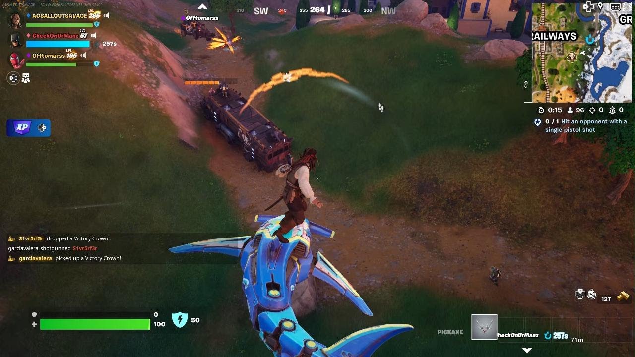 Fortnite Flight Mode - YouTube