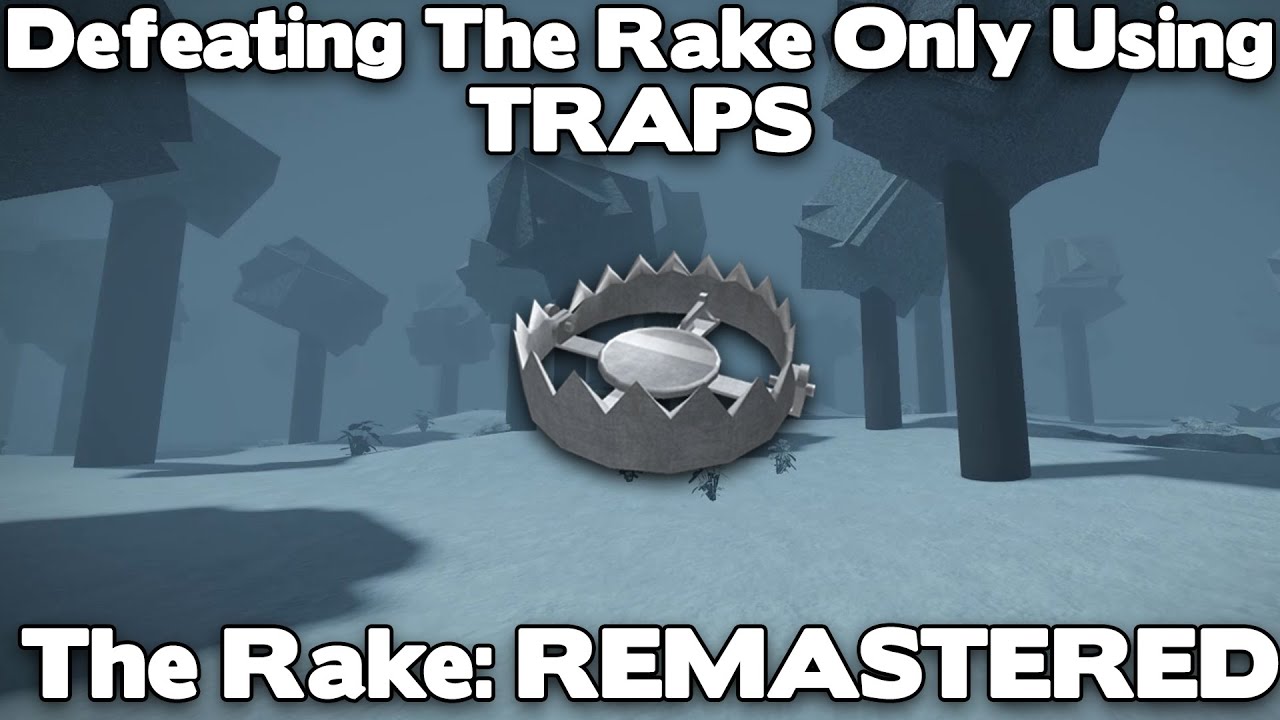 Defeating The Rake Only Using Traps - The Rake Remastered (Roblox ...