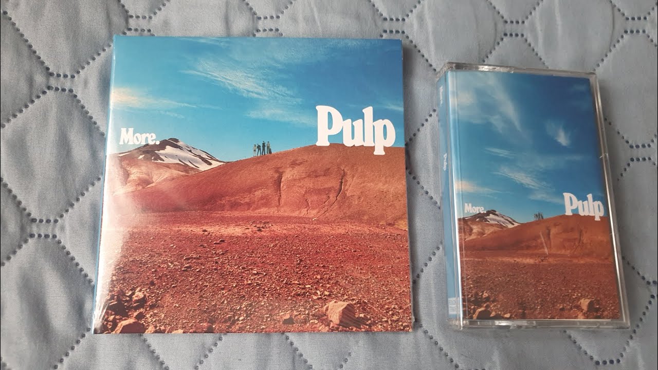 Pulp - More, 2025 CD and cassette tape album unwrapping/unboxing - YouTube