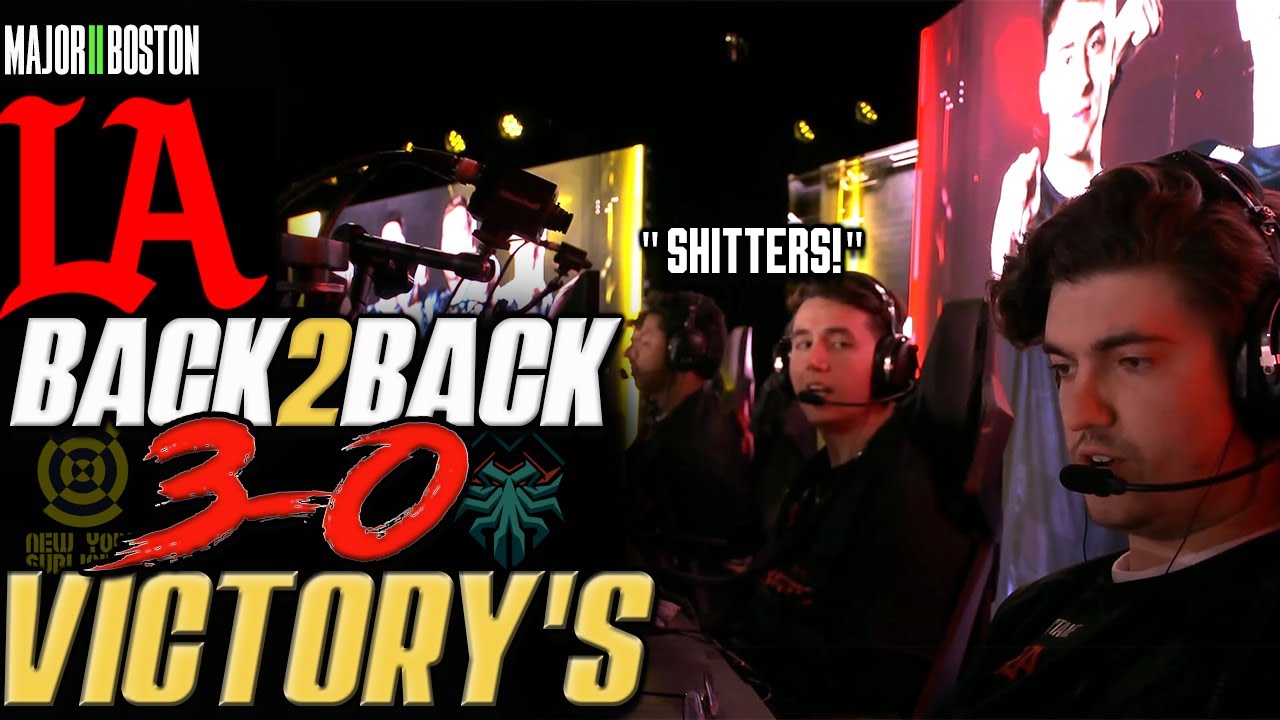 TWO 3-0 VICTORYS IN 1 DAY | LA Thieves | Boston Major II CDL 2023 - YouTube