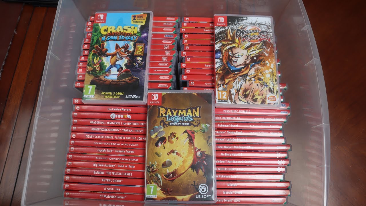 Nintendo Switch Game Collection Part 2 (3rd Party Games) - YouTube