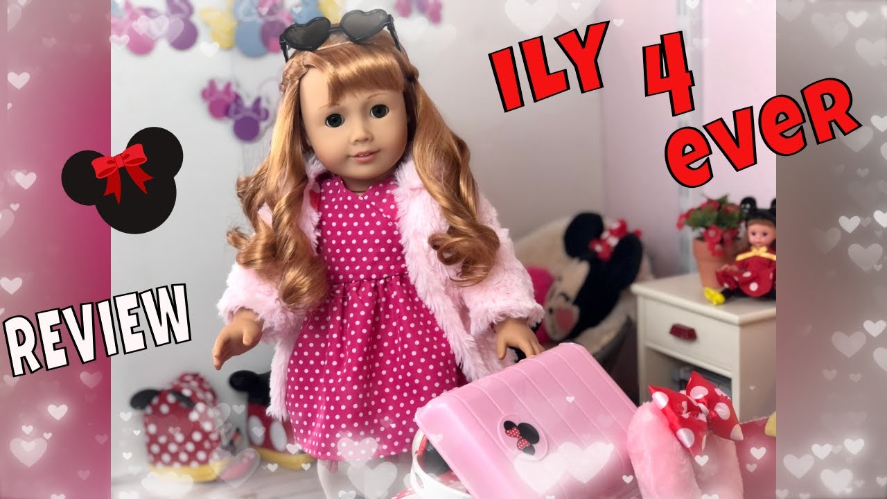 Disney ILY | Minnie Mouse Travel and Swim Set for American Girl Dolls ...