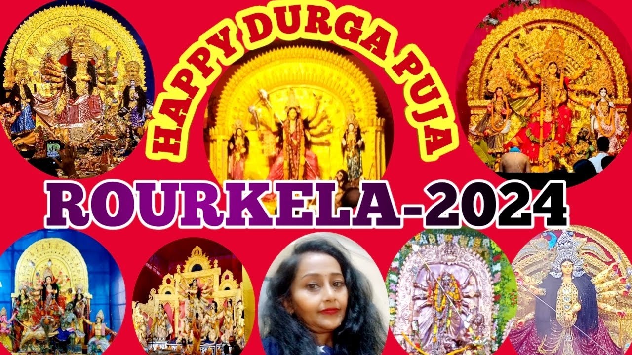 ROURKELA DURGA PUJA -2024 ll Maa Durga ll Rourkela Puja Pandal l ...