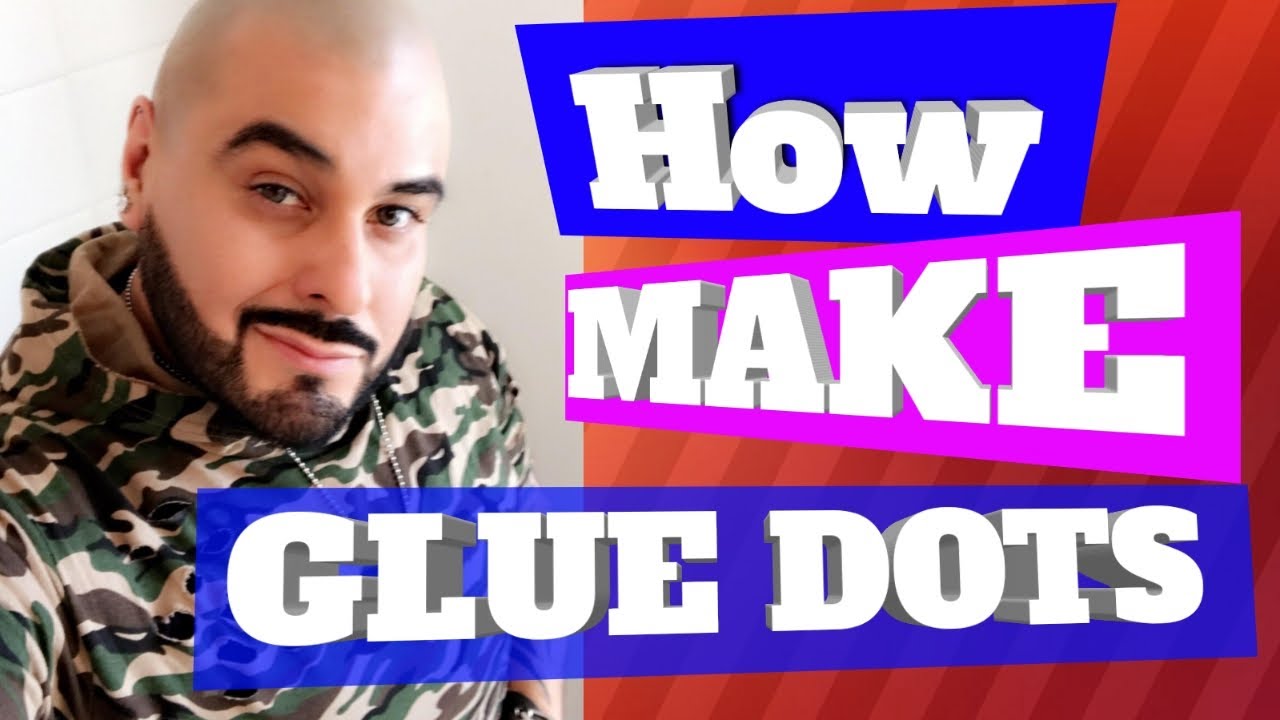How To Make Glue Dots Temporary Adhesive DIY Glue Dots Paper To How To Make Glue Dots Temporary Adhesive DIY Glue Dots Paper To
