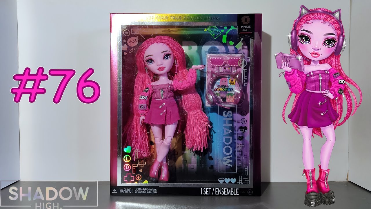 Présentation de la poupée Pinkie James - Shadow High - Série 3 [Rainbow ...