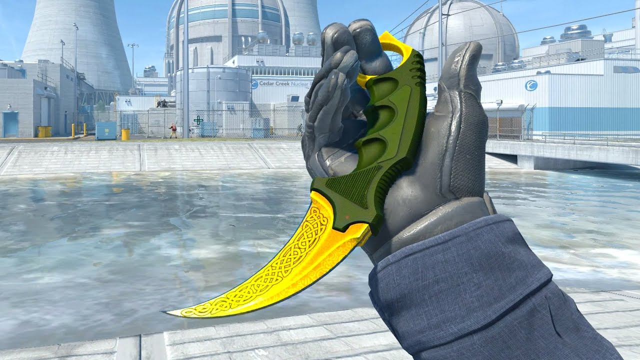 Inspecting Karambit Lore Knife In Cs2 Ingame Cs2 Updated Karambit