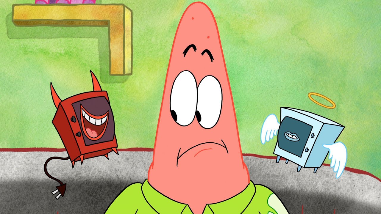 The Patrick Star Show Angel and Devil TV clip - YouTube