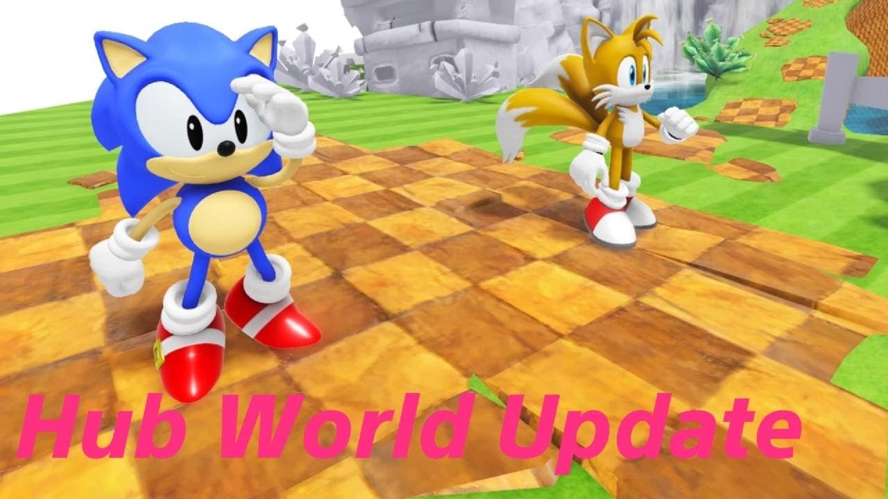 Roblox Sonic Generations: Hub World Update - YouTube