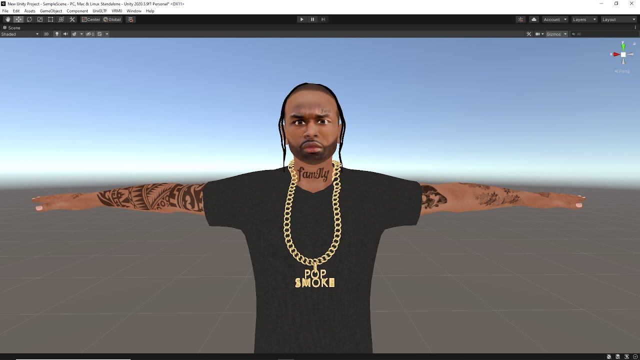 VRM File Export Using Unity and Maya with AUTORIG Using Mixamo - YouTube