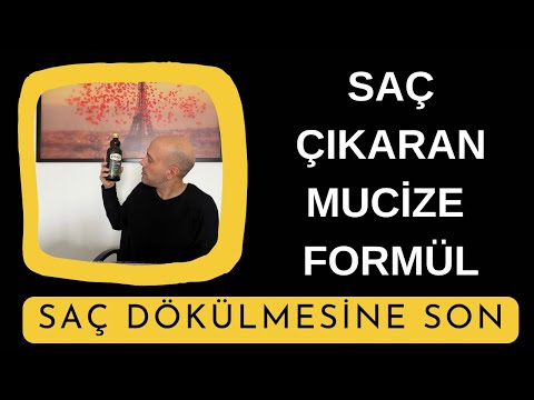 Saçlarım Yeniden Çıktı l Saç Çıkaran Mucize Doğal Kür l Saç Dökülmesine Karşı Çözüm
