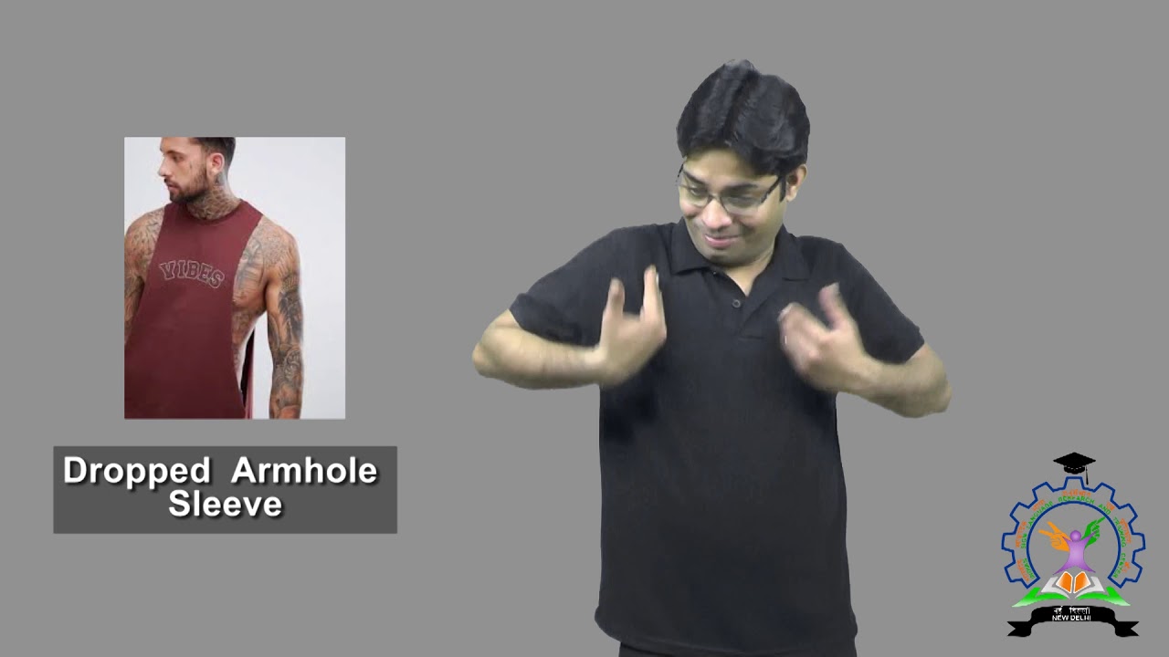 Dropped Armhole Sleeve - YouTube