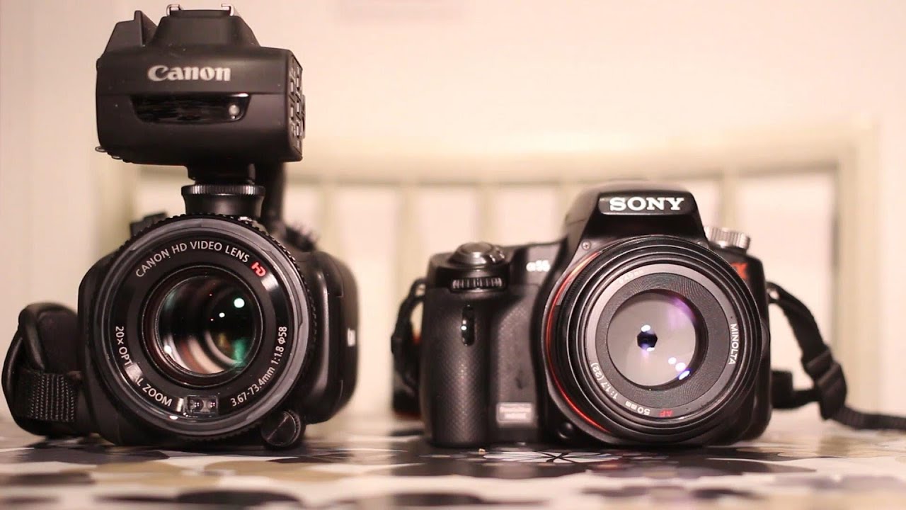 Semi Professional vs SLT Camera in Dark Light - YouTube