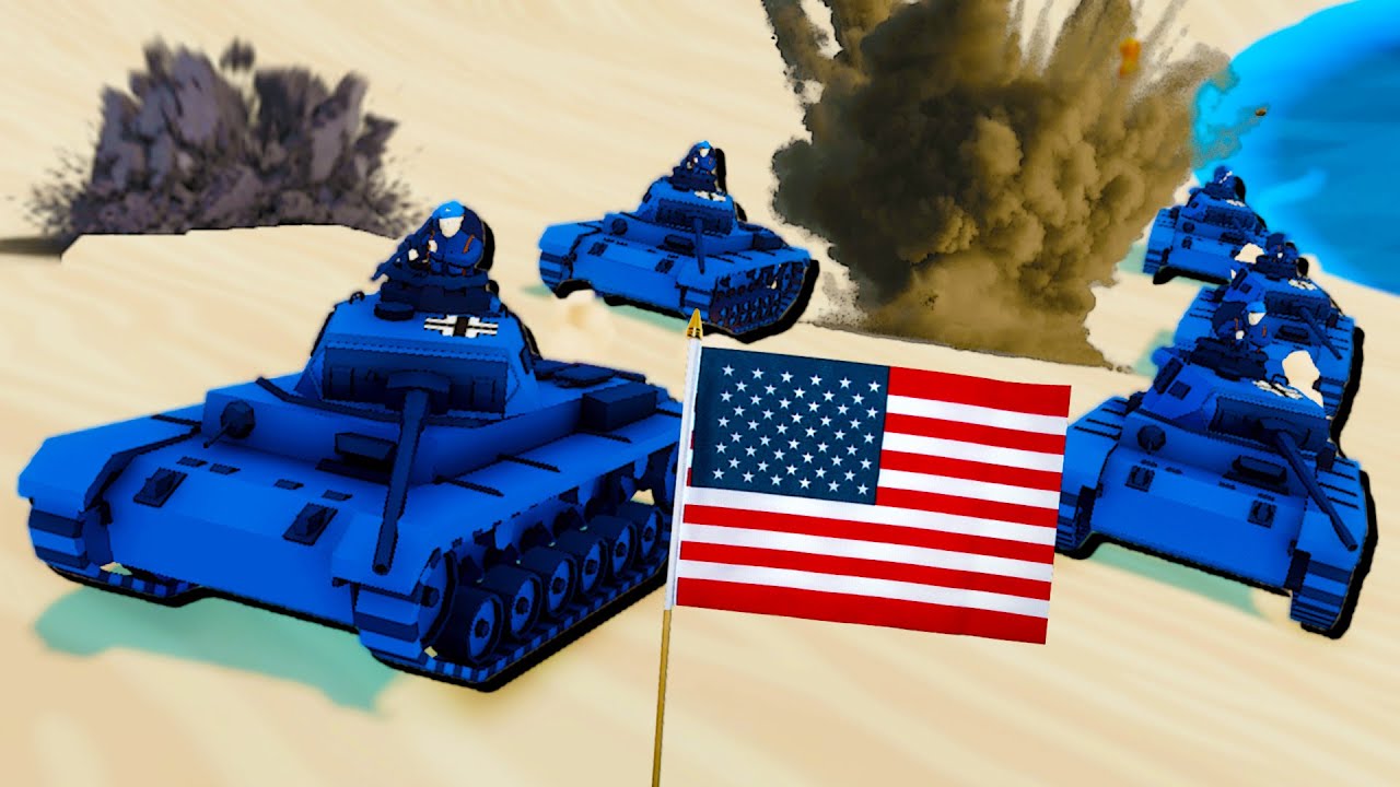 On contrôle des TANKS de L'ARMÉE AMÉRICAINE (Total Tank Simulator ...