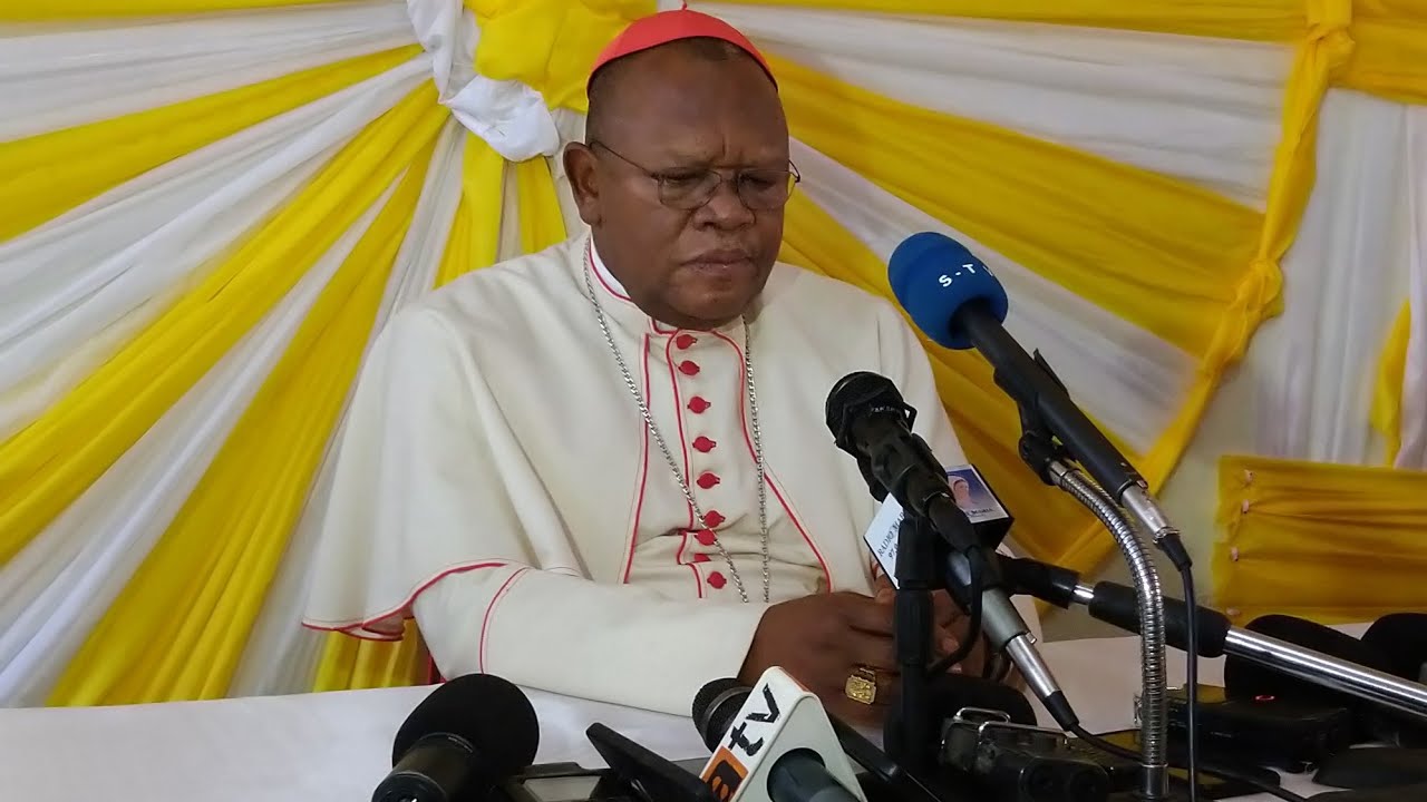 CONFÉRENCE DE PRESSE DU CARDINAL FRIDOLIN ABONGO À UVIRA, ( sur la ...