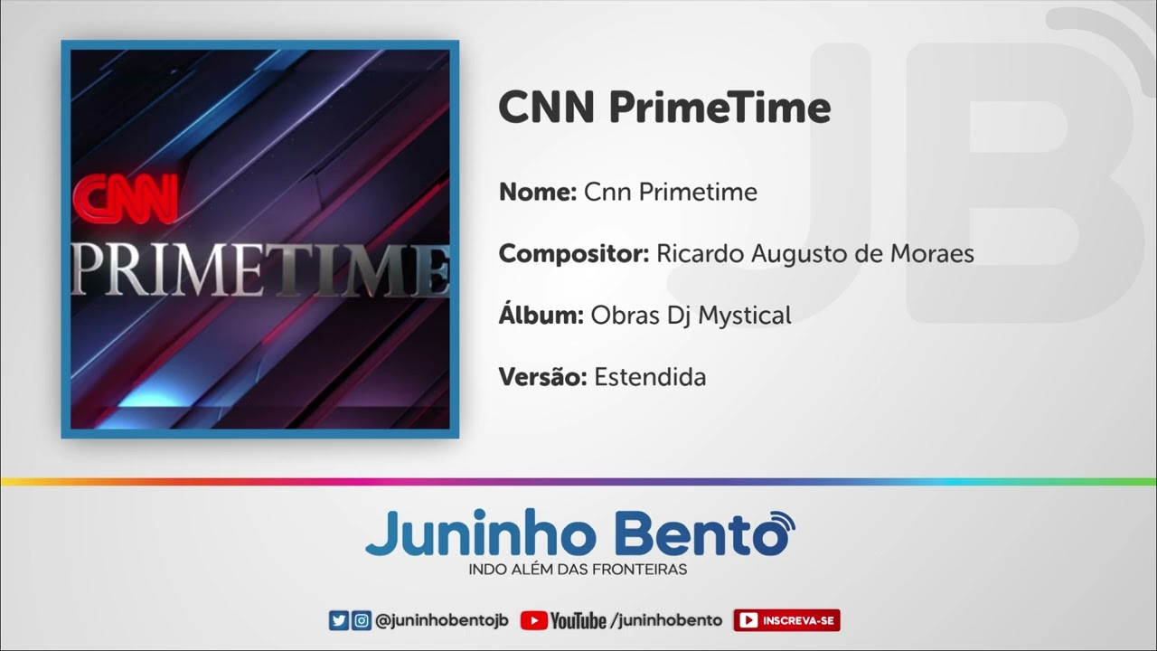 Trilha sonora estendida "CNN PrimeTime" (2021) | CNN Brasil - YouTube